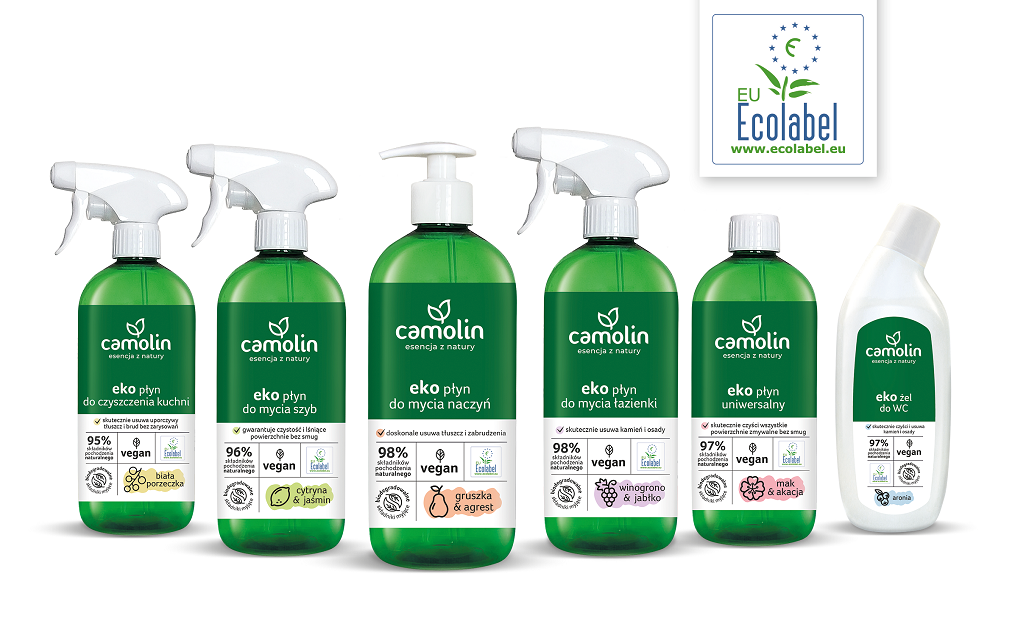 Naturalne środki czystości i wegańskie kosmetyki | CAMOLIN®